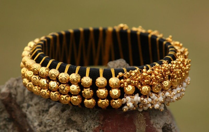 41+ Unique & Mind Blowing Thread Bangles Designs