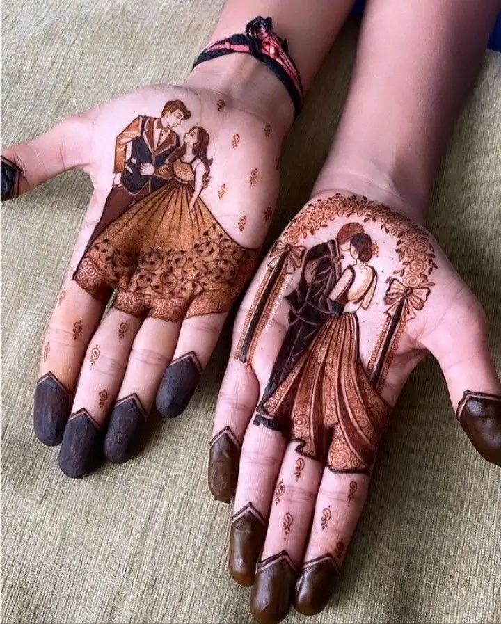 Mehndi Drawing Photos
