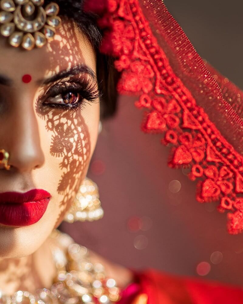 Beautiful Ghunghat Styles for Brides in Weddings