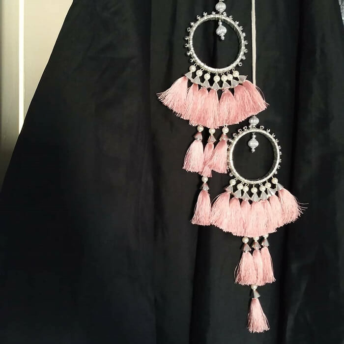 #41 Colorful And Beautiful Latkan For Wedding Lehenga!