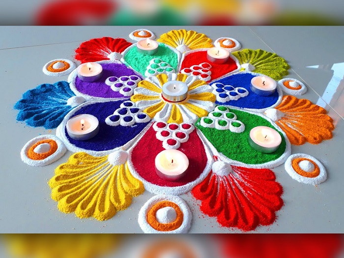 First Day Of Hindu New Year - Rangoli Designs For Gudi Padwa