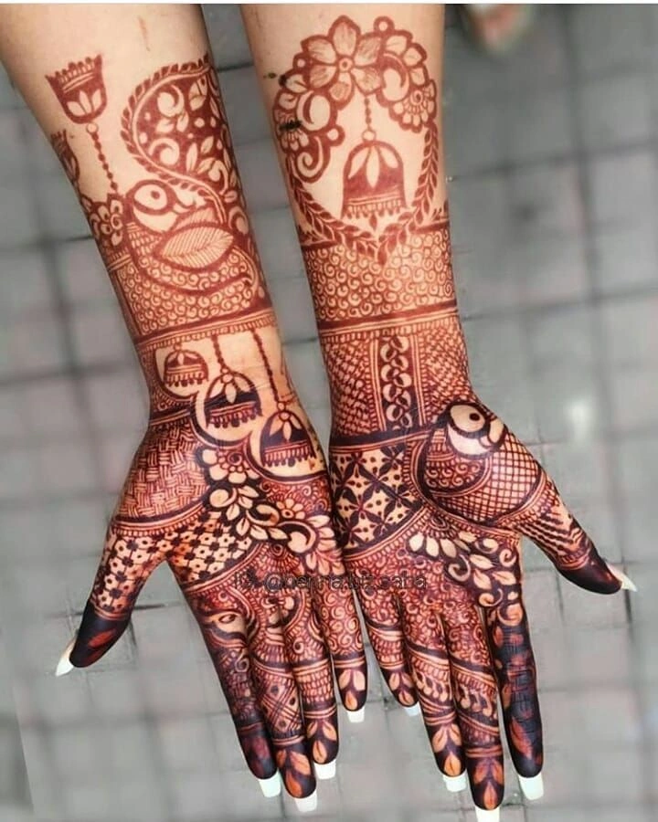 Rajasthani Mehndi Design: Stunning Mehndi Designs for Gangaur