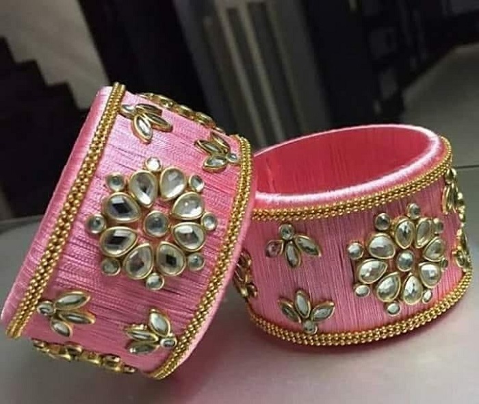 Beautiful Silk Thread Bangles Design To Enchant Everyone With Your ...