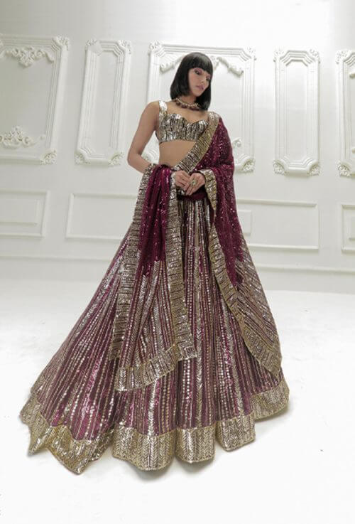 30+ Chic Style Head Turner Designer Wedding Lehengas for Intimate Weddings
