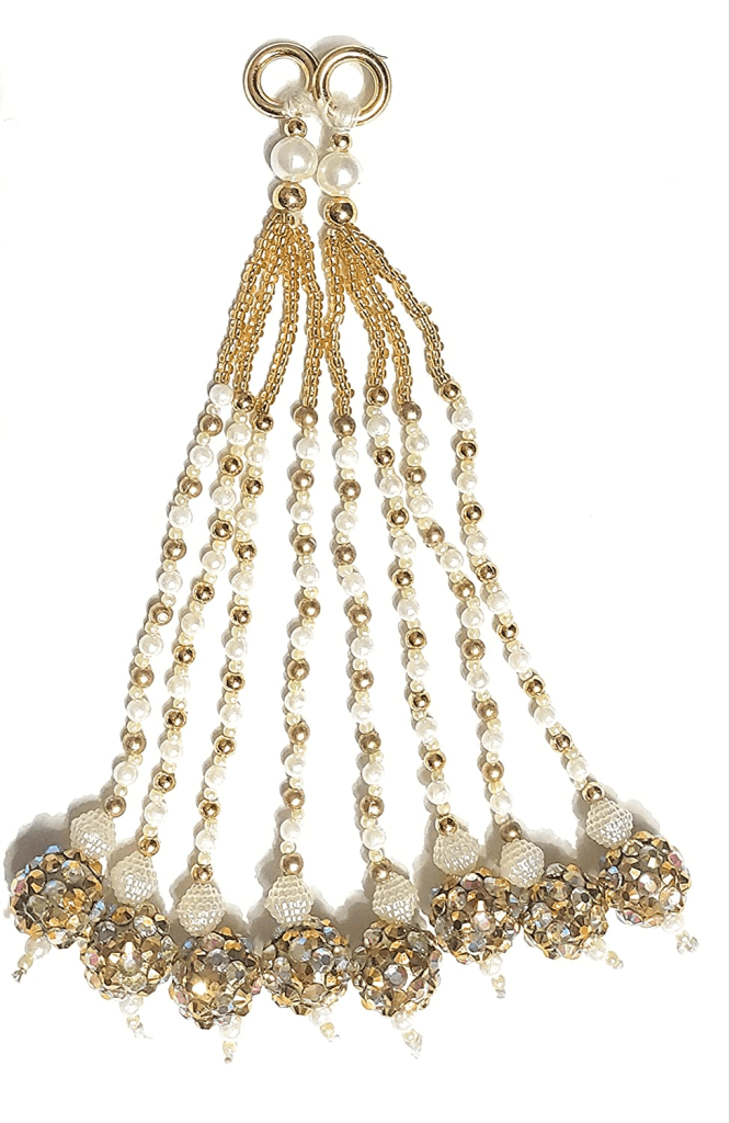 #41 Colorful And Beautiful Latkan For Wedding Lehenga!