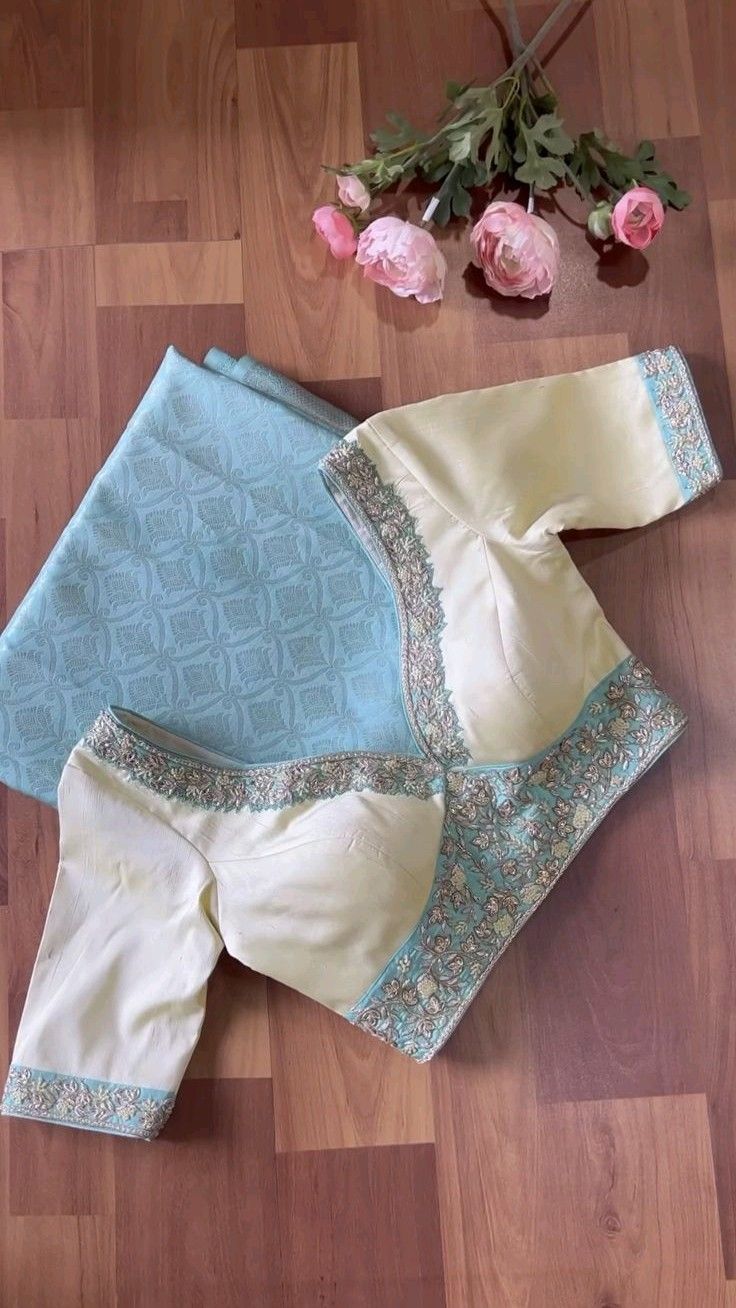 50+ Trendy Patch Work Blouse Designs for Stylish Ethnic Looks