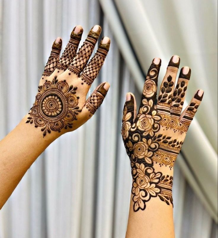 Elegant Khafif Mehndi Designs | Latest Simple & Stylish Ideas