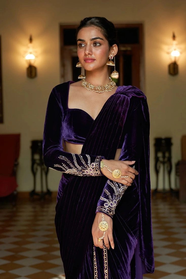 Winter Wedding Saree Ideas: Stylish & Elegant Bridal Looks